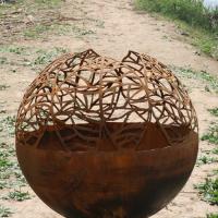 China Spring Corten Steel Smokeless Fire Pit Outdoor for sale
