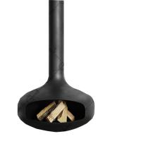 China Heavy Duty Stylish Custom Wood Burning Fire Pits Wall Hanging Burner for sale