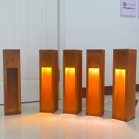 China 2mm Thickness Led Bollard Lights Outdoor Powder Coated Finish For Pathway for sale