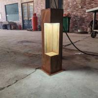 China Customized Voltage LED Garden Bollard Lights Powered By Electricity Or Solar for sale
