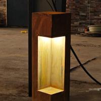 China Customized Voltage LED Garden Bollard Lights Powered By Electricity Or Solar for sale
