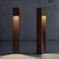 China 120V Led Garden Bollard Lights Customized Thickness Energy Saving for sale