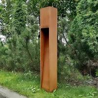 China 3000K Bollard Lighting Outdoor Corten Steel For Lawn for sale