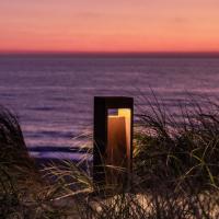 China Backyard Led Bollard Lights Outdoor Corten Steel Discover Beauty And Durability for sale
