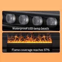 China 800mm LED Flame Colors 3D Vapor Fire Steam Fireplace Water Vapor Fireplace for sale