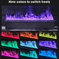 China 800mm LED Flame Colors 3D Vapor Fire Steam Fireplace Water Vapor Fireplace for sale