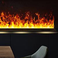 China indoor modern water vapor fireplace electric led fireplace with remote control for sale