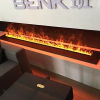 China Modern Indoor Smart Inserts Decorative 3D Water Fire Insert Living Room Water Vapor Fireplace for sale