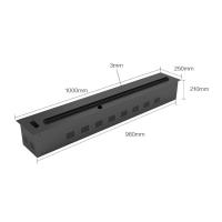 China 3d Mist Fireplace Modern Indoor Vapor Steam Water Fireplace Remote Control Electric Fireplace for sale