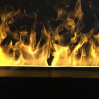 China 1200mm Indoor Luxury stainless steel  Fireplace Fake Flame Water Vapor Fireplace for sale