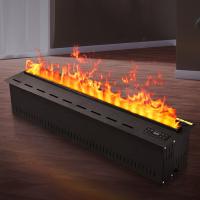 China Atomizing 3d Mist Water Vapor Electric Fireplace Steam Led Light Intelligent for sale