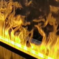 China Modern Style Electric Fireplace Media Wall Decor Steam Fireplace for sale