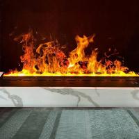 China Indoor Timer Electric Water Fireplace Steam Vapor Safe Free Standing Mist Fireplace for sale