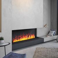 China Adjustable Led Lights Indoor Led Electric Fireplace For Modern Living Room Rectangular Shape And Style for sale