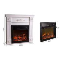 China heating appliance Rectangular LED Electric Fireplace ODM led electric fireplace for living room for sale