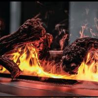 China Freestanding Rectangular Led Electric Fireplace For Indoor/Living Room/Hotel Perfect Combination for sale