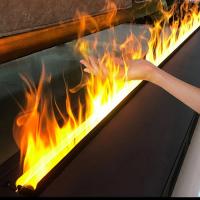 China Modern Fireplace Steel Material Water Vapor Electric Steam Fireplace With Remote Control Function for sale