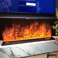 China living space Mist Technology Water Vapor Fireplace With Remote Control And Modern Design Led Electric Fireplace for sale