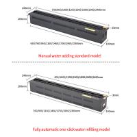 China Steam Mist Water Vapor Electric Fireplace Solid Color Steel Material Stoves For Odm Welcome for sale