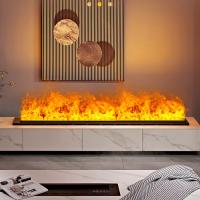China Steam Mist Water Vapor Electric Fireplace Solid Color Steel Material Stoves For Odm Welcome for sale