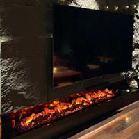 China Modern Led Electric Fireplace The Perfect Combination of Style and Functionality for sale