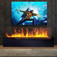 China Metal 3D Water Vapor Electric Steam Fireplaces for Child-Safe Environments for sale