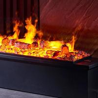 China Metal 3D Water Vapor Electric Steam Fireplaces for Child-Safe Environments for sale