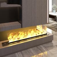 China Waterproof and Safe For Children Led Electric Fireplace with Steel Material for sale