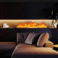 China Rectangular Electric Steam Fireplace with Remote Control and Automatic Water Addition for sale