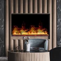 China Waterproof and Safe For Children Led Electric Fireplace with Steel Material for sale