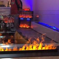 China Waterproof and Safe For Children Led Electric Fireplace with Steel Material for sale