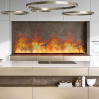 China Waterproof Led Electric Fireplace Freestanding Safe for Children Dump Automatically Shuts Off for sale