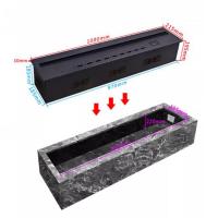 China Rectangular Led Electric Fireplace Stylish For Indoor/Living Room/Hotel for sale