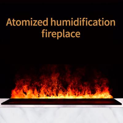 China Freestanding Water Mist Fireplace with Remote Control and Automatic Water Addition for sale