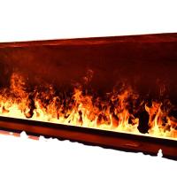China Freestanding Water Mist Fireplace with Remote Control and Automatic Water Addition for sale