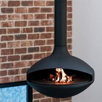 China Carbon Iron Construction Wood Burning Fire Pit With Assembly Required Hanging Fireplace for sale