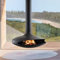 China Home Warm Carbon Iron Wood Burning Fire Pit With Manual Ignition fireplace indoor for sale