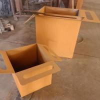China Modern Corten Steel Pot Indoor / Outdoor Usage Large Plant Pots for sale