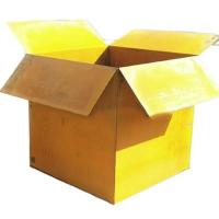 China Modern Corten Steel Pot Indoor / Outdoor Usage Large Plant Pots for sale