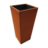 China Custom Modern Corten Steel Planter With Superior Frost And Weather Resistance for sale