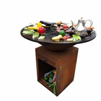 China Stainless Steel BBQ Grill With Customizable Cooking Plate Easy Assembly And Rustic Appearance for sale