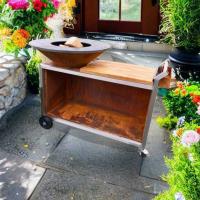 China Outdoor Stainless Steel BBQ Grill Assembly Required Yes Rusted Steel for sale