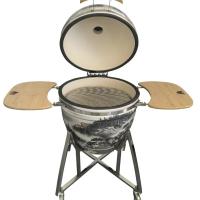 China Home Use 12 Inch Outdoor Charcoal Bbq Grill Ceramic Barbecue Grill for sale