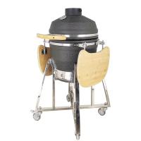 China Outdoor BBQ 18 Inch Ceramic Grill For Grilling Chicken Fish And Meat for sale