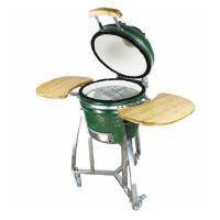 China Portable 16 Inch Mini Max Outdoor Cooking Ceramic Kamado Grill for sale