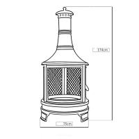 China Cold Rolled Steel Furnace Body Outdoor Fire Pit And Grill For Heating And Cooking for sale