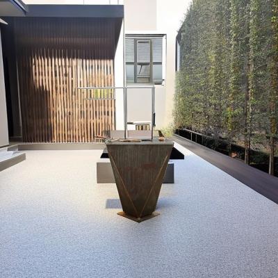 China Rustic Corten Steel Square Fire Grills With Rotating Chicken Rack And Ash Catcher 800mm-1200mm for sale