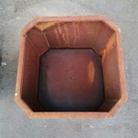 China Create A Relaxing Atmosphere Corten Steel Bowl Planter Outdoor Landscapes Durable Eco Friendly for sale