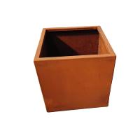 China Corten Steel Plant Boxes Long Lasting Durability And Environmentally Friendly Design for sale