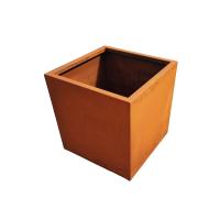 China Corten Steel Plant Boxes Long Lasting Durability And Environmentally Friendly Design for sale